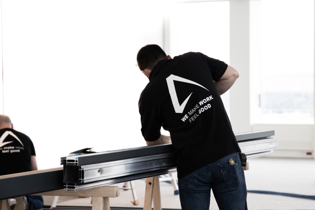 Project management of office Design & Build fit outs in Paris and France