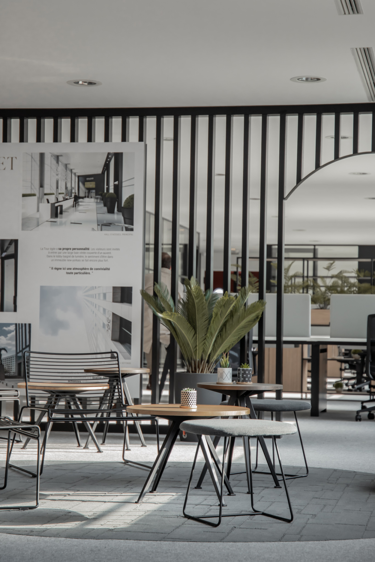 Office design & fit out for Amundi in Egee Tower at La Defense, Paris